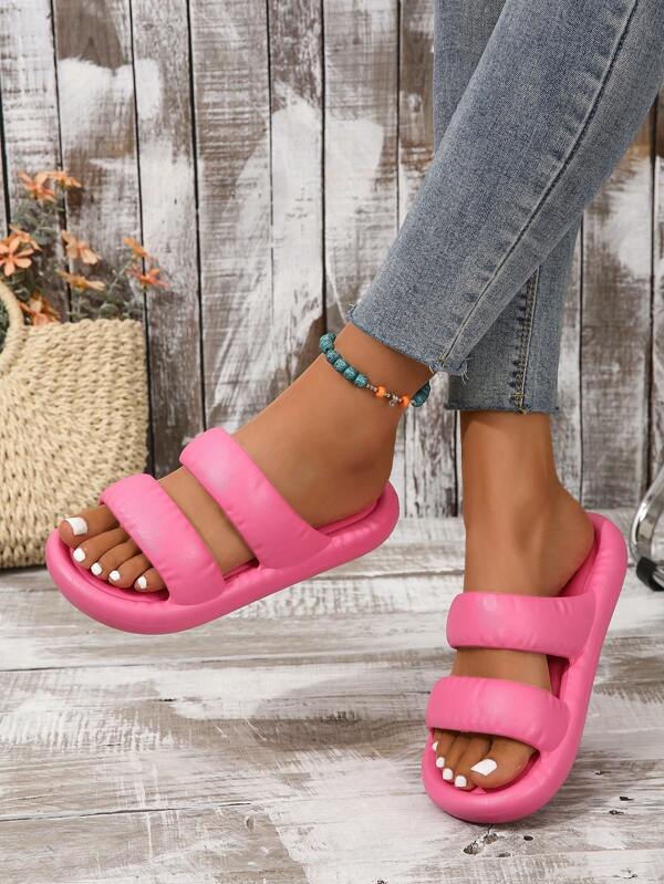 Women Minimalist Slides, Fashion Summer Slides | SHEIN USA