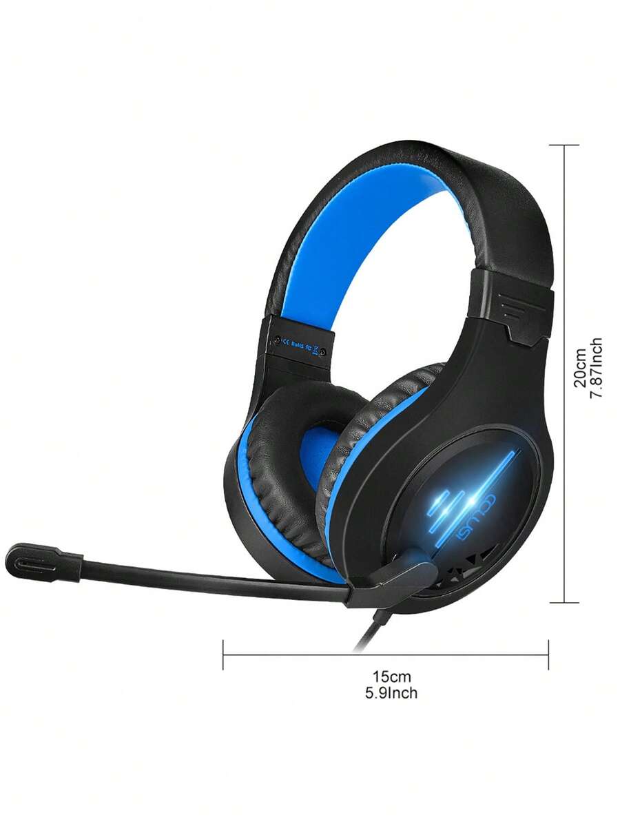 COLUSI Stereo Gaming Headphone With Noise Canceling Microphone And In ...