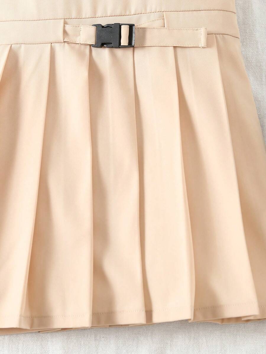 New Summer Young Girls' Vest Dress Preppy Style School Uniform Dress ...