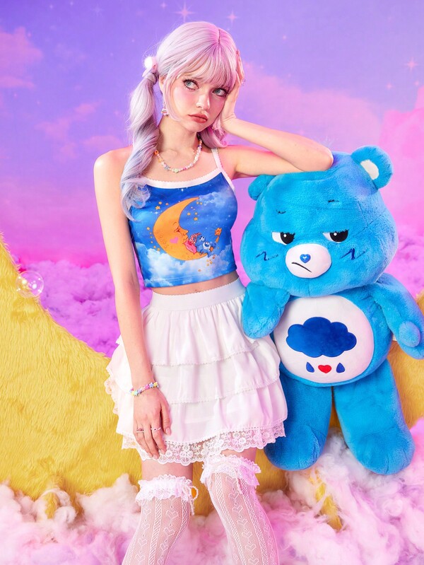 ROMWE X Care Bears Cartoon Graphic Cami Top | SHEIN USA ROMWE X Care Bears Cartoon Graphic Cami Top | SHEIN USA