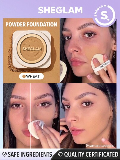 SHEGLAM Skin Focus High Coverage Powder Foundation | SHEIN UK