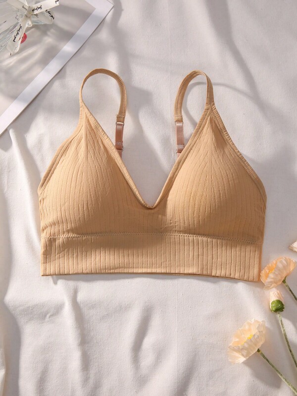 Solid Wireless Bra | SHEIN