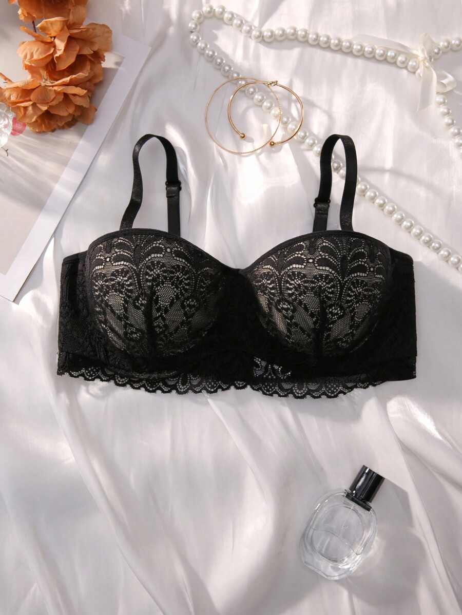 Floral Lace Underwire Bra | SHEIN USA