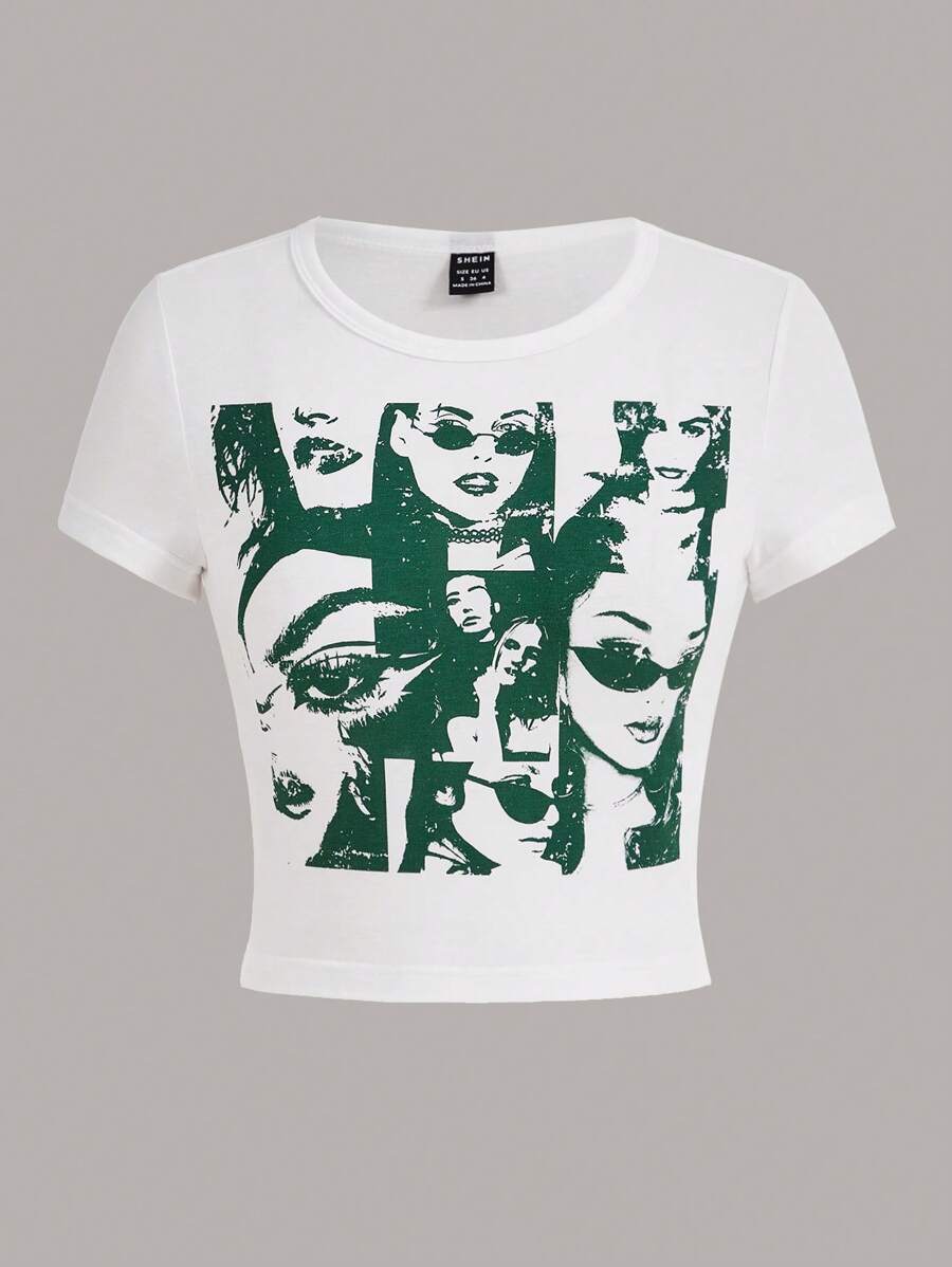SHEIN ICON Figure Graphic Tee | SHEIN USA