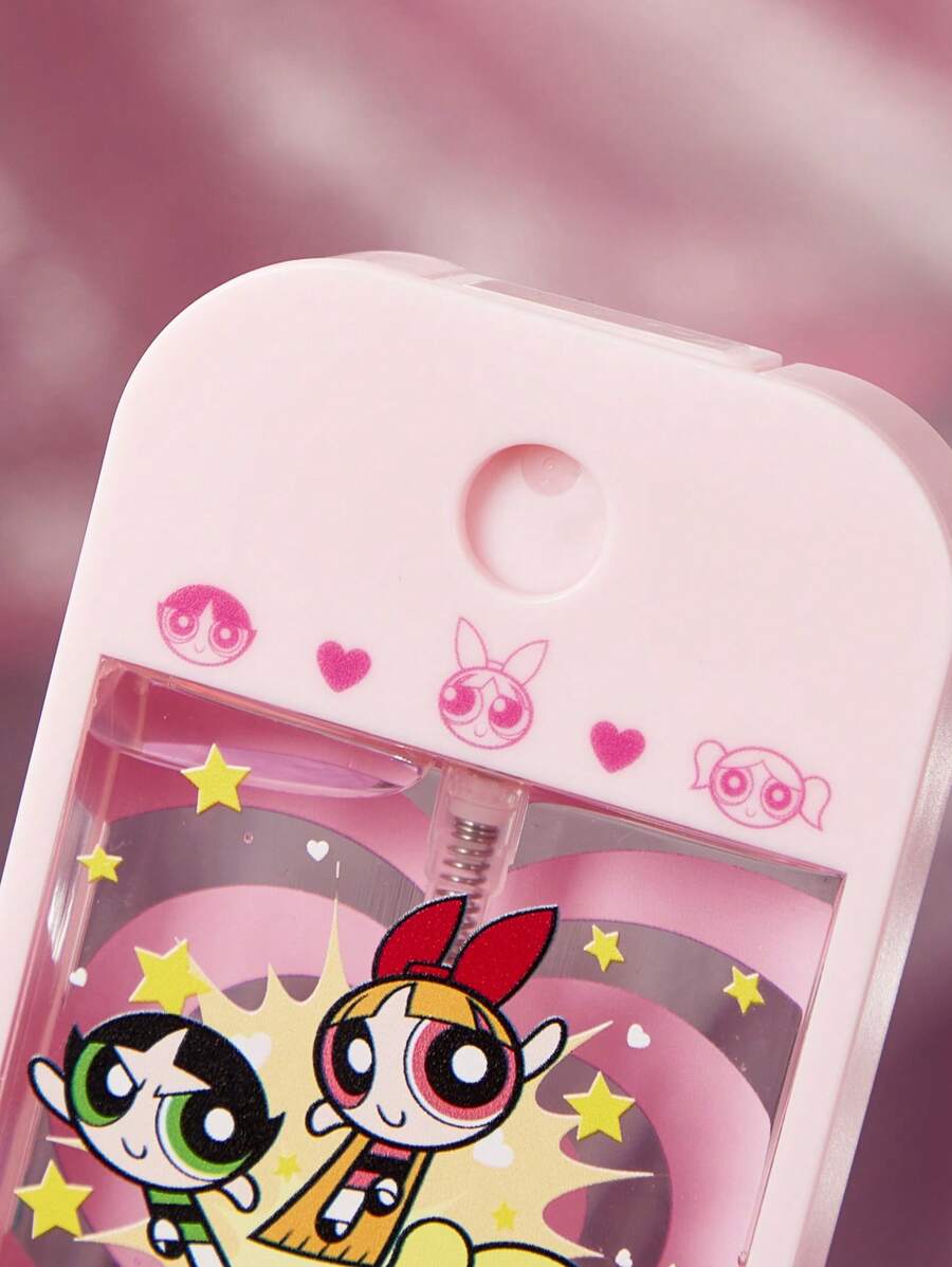 THE POWERPUFF GIRLS X SHEIN Garrafa Spray Portátil com Padrão de Flor ...