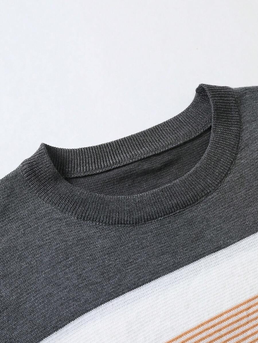 Manfinity Homme Men Colour Block Jumper | SHEIN UK