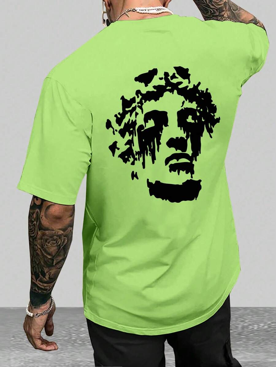 Manfinity EMRG Men Figure Graphic Tee | SHEIN USA