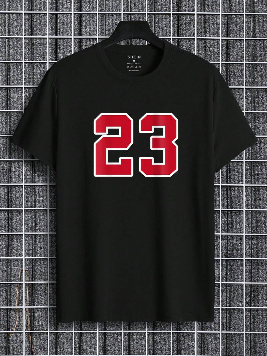 Men Number Print Tee | SHEIN USA