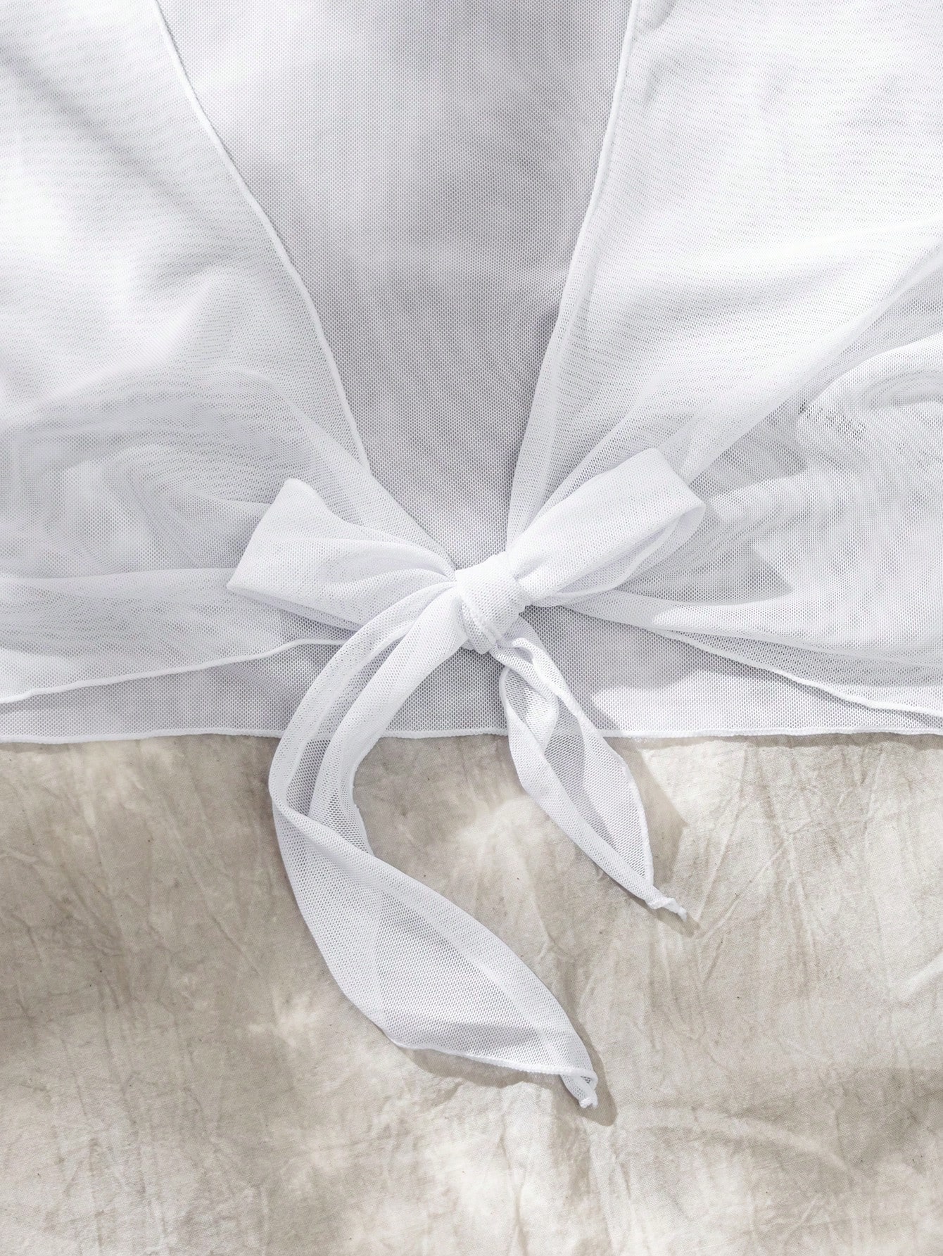 Knot Front Kimono | SHEIN USA