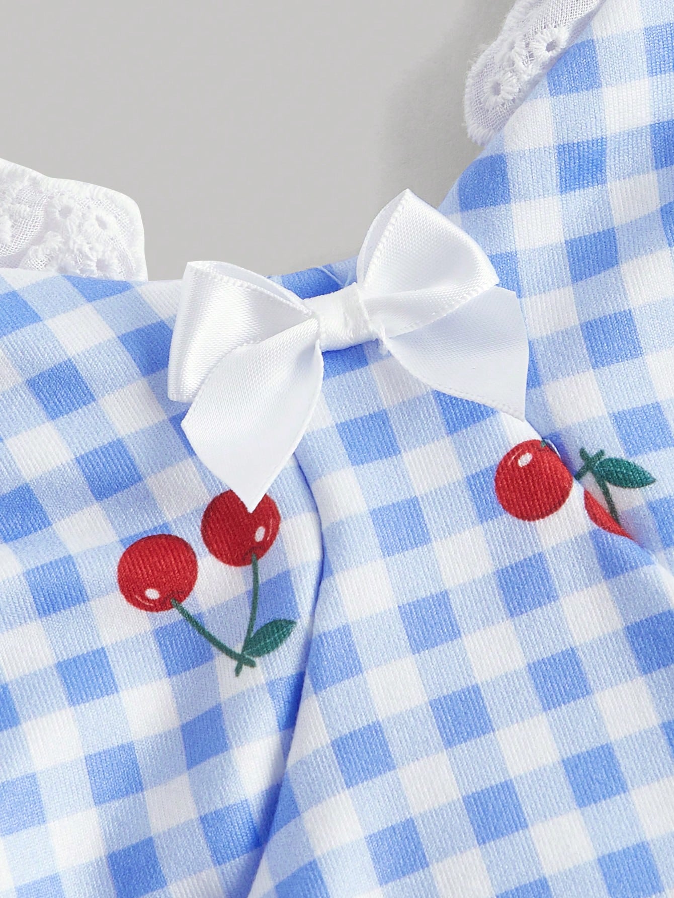 SHEIN MOD Cherry Print Bow Front Cami Top | SHEIN USA