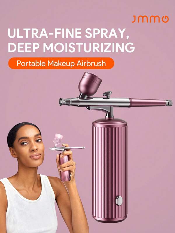 JMMO Cordless Airbrush Kit Oxygen Facial Mist for Face Body Hydration ...