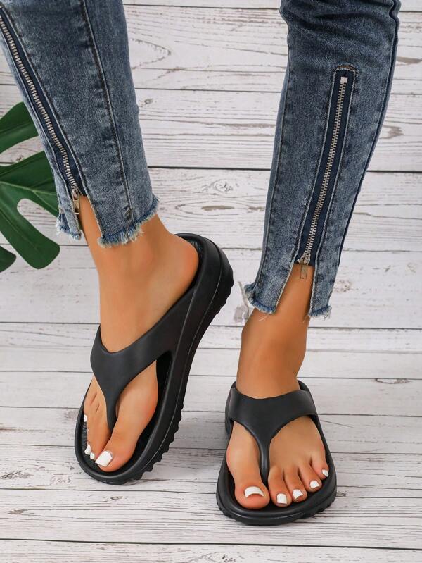 Women Minimalist Flip Flops, Cool Outdoor EVA Flip-Flops | SHEIN USA