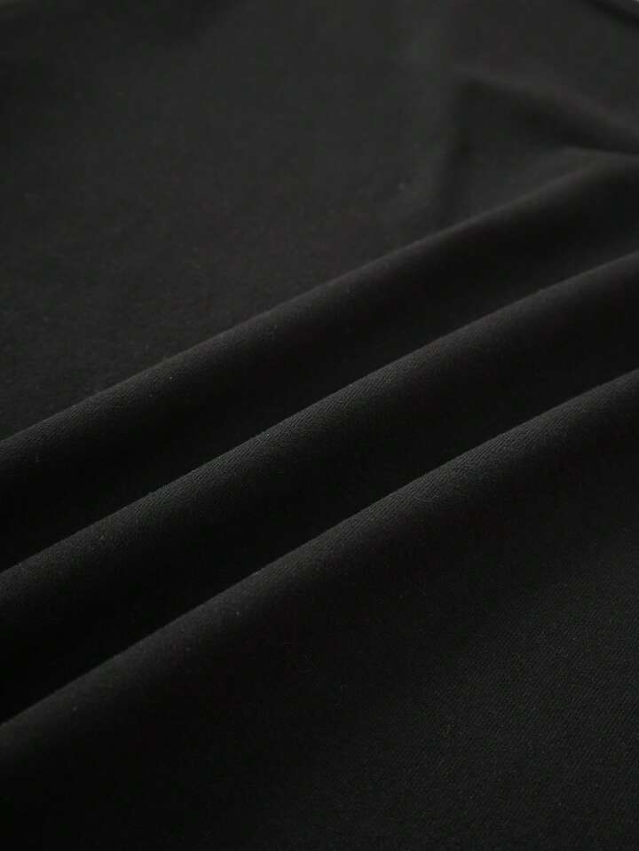 SHEIN Coolane Skeleton Hand Rhinestone Detail Crop Tee | SHEIN UK