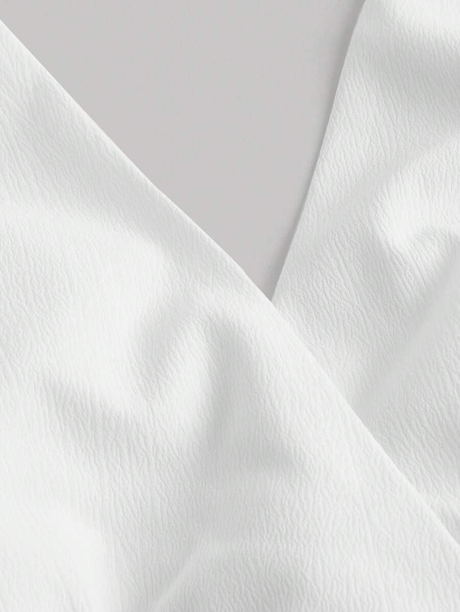 SHEIN X Tarsha Whitmore SHEIN MOD Solid Halter Neck Backless Dress ...