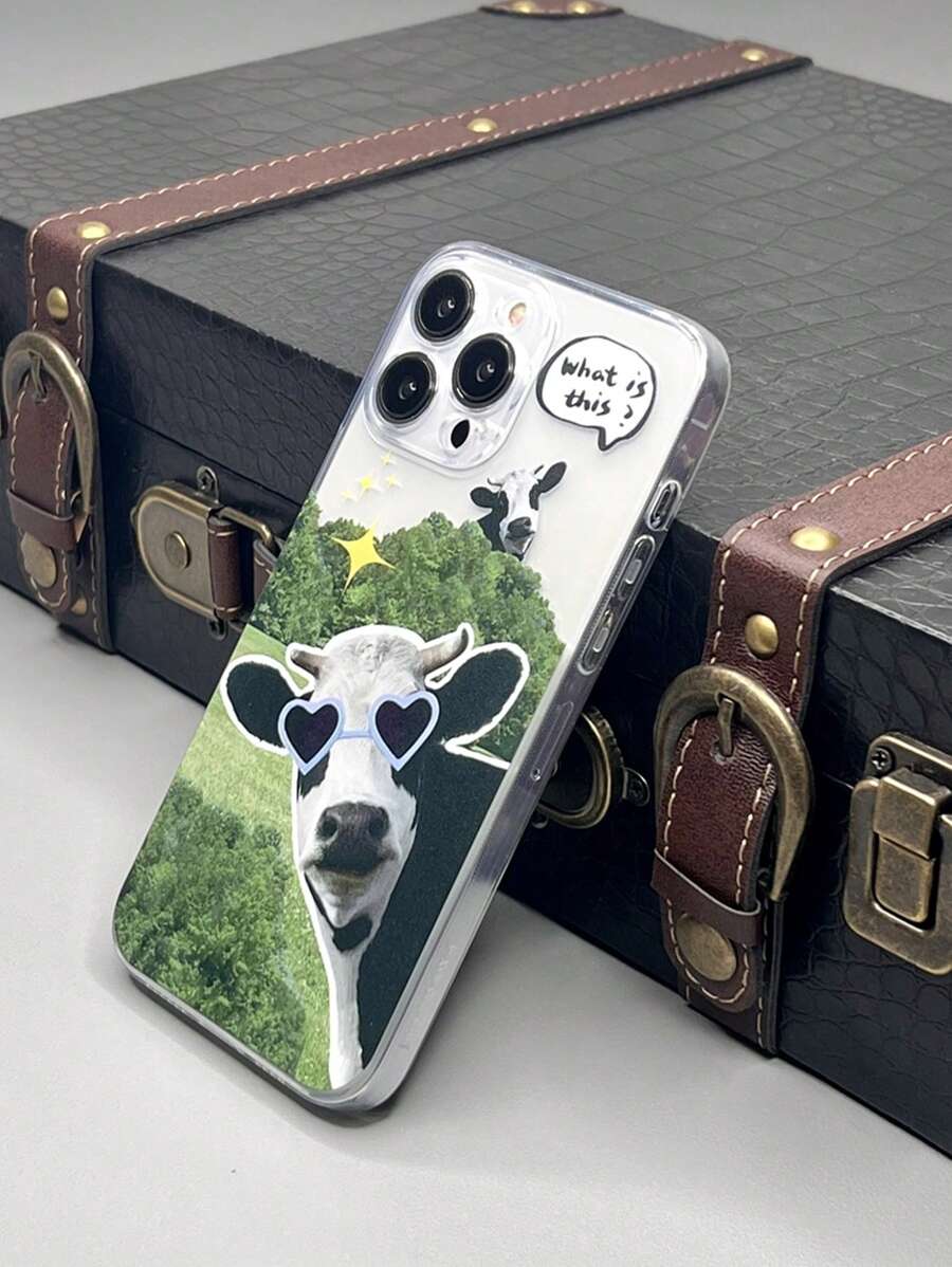 Cow Pattern Phone Case | SHEIN South Africa