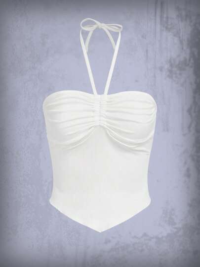 That Halter Tops you saw on social| ROMWE USA