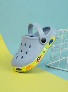 1 Pair Boys' Comfortable & Fashionable Casual Toe-Protecting Waterproof ...