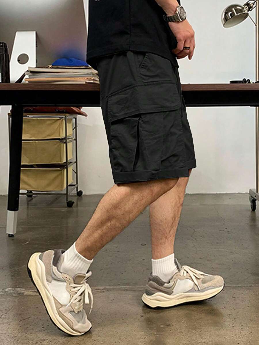 Manfinity LEGND Shorts Cargo Holgados Para Hombre Con Bolsillos Con ...