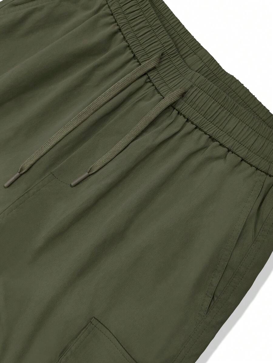 Manfinity LEGND Loose Fit Men's Cargo Shorts With Flap Pockets And ...