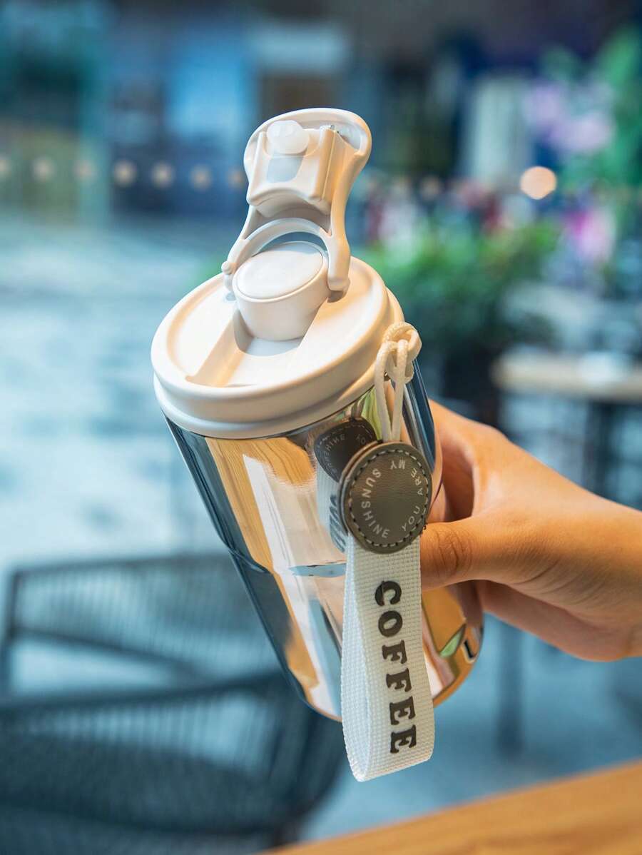 SHEIN Stainless Steel Vacuum Insulated Straight Drinking Coffee Cup ...