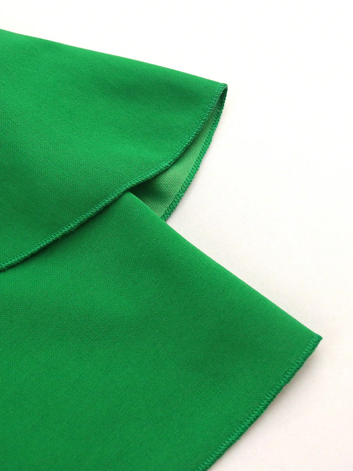 Asymmetrical Neck Butterfly Sleeve Pleated Hem Dress Shein Usa