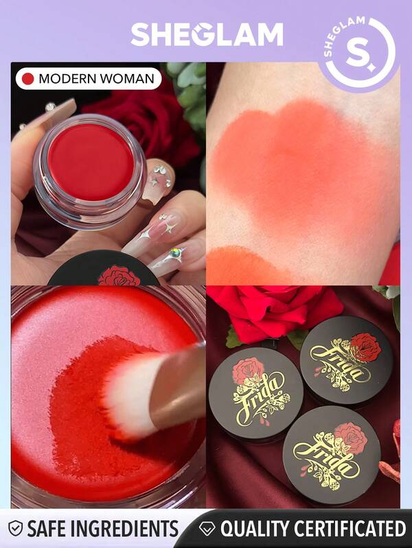 SHEGLAM Colorete en Crema Frida Kahlo X Self Portrait-Modern Woman ...