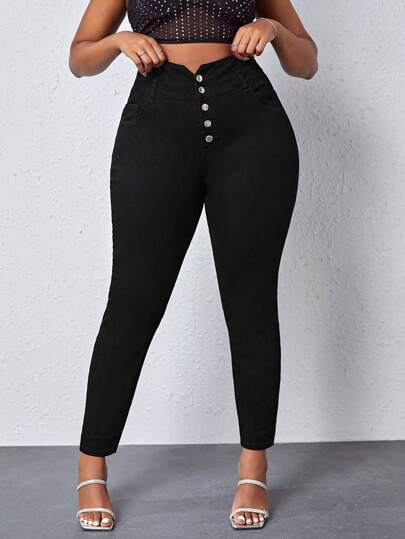 Plus Size Jeans | Womens Plus Size Jeans Online | SHEIN EUQS