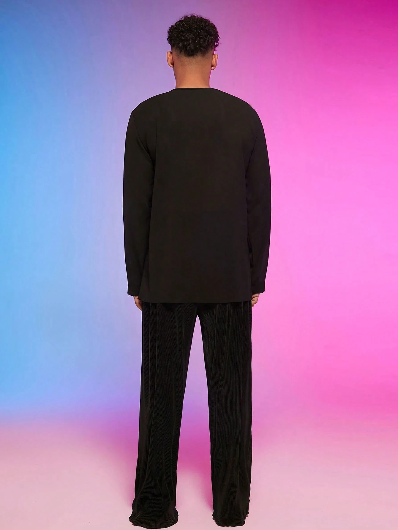 Manfinity Homme Men Solid Button Front Shirt | SHEIN USA