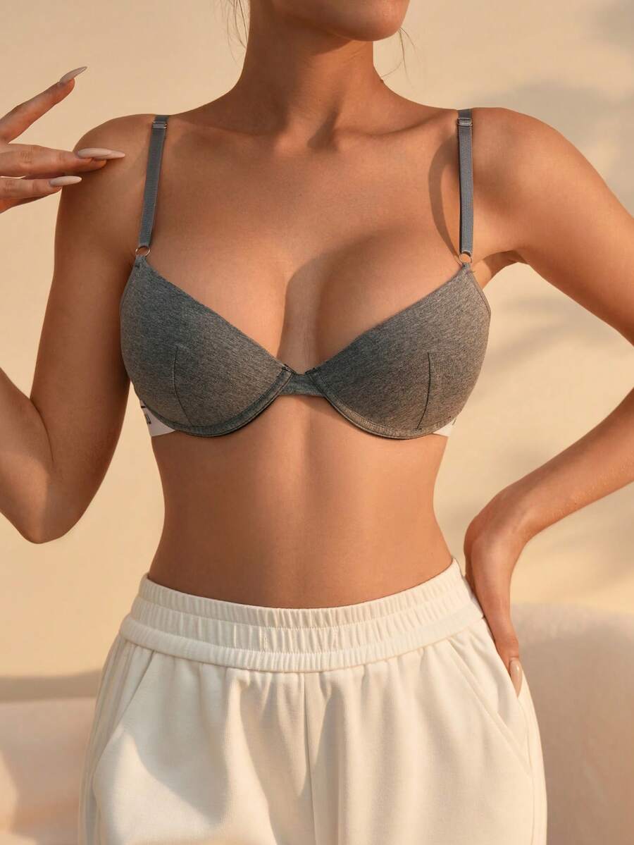 Solid Underwire Bra | SHEIN USA