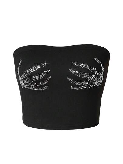 Search black tube top | SHEIN UK