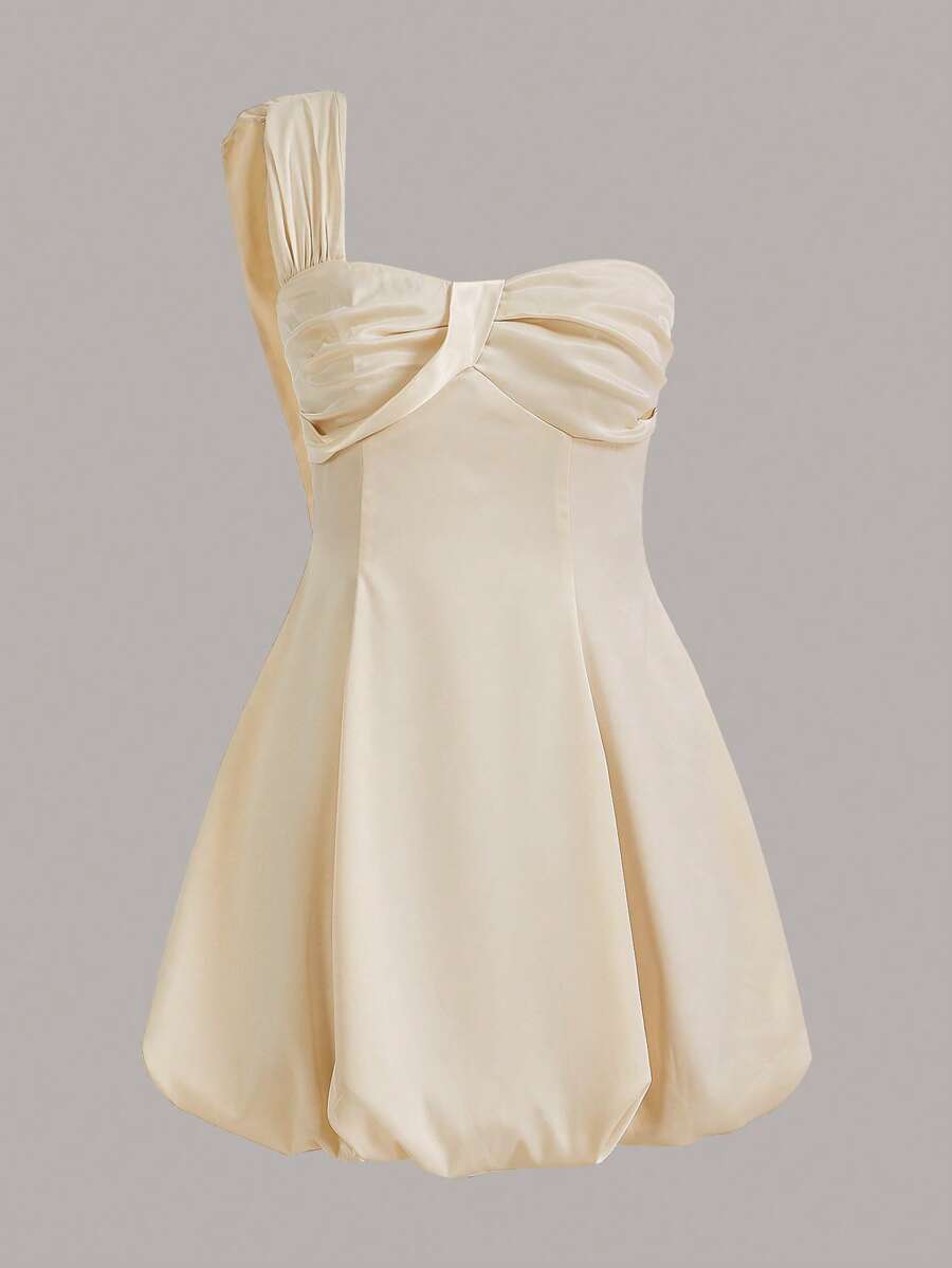 SHEINNeu One Shoulder Ruched Bust Dress | SHEIN USA
