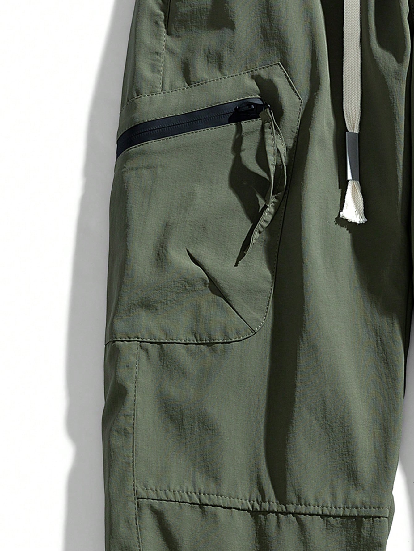 Men Drawstring Waist Cargo Trousers | SHEIN UK
