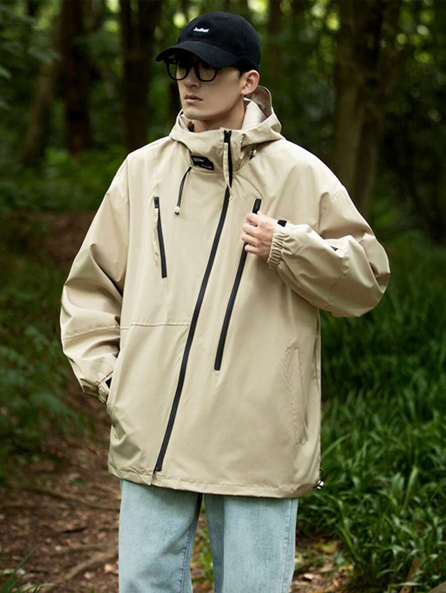 Manfinity Sport Corelite Uomo Giacca sportiva con cappuccio a coulisse ...