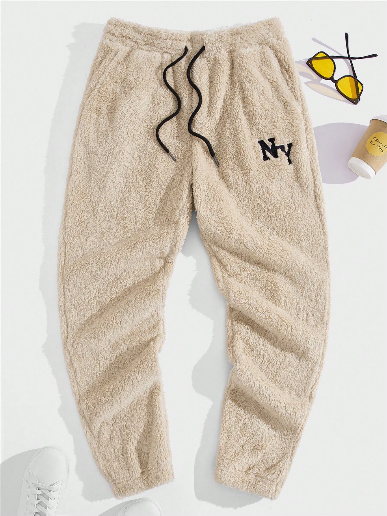 Manfinity Hypemode Men Flap Pocket Side Drawstring Waist Cargo Joggers ...