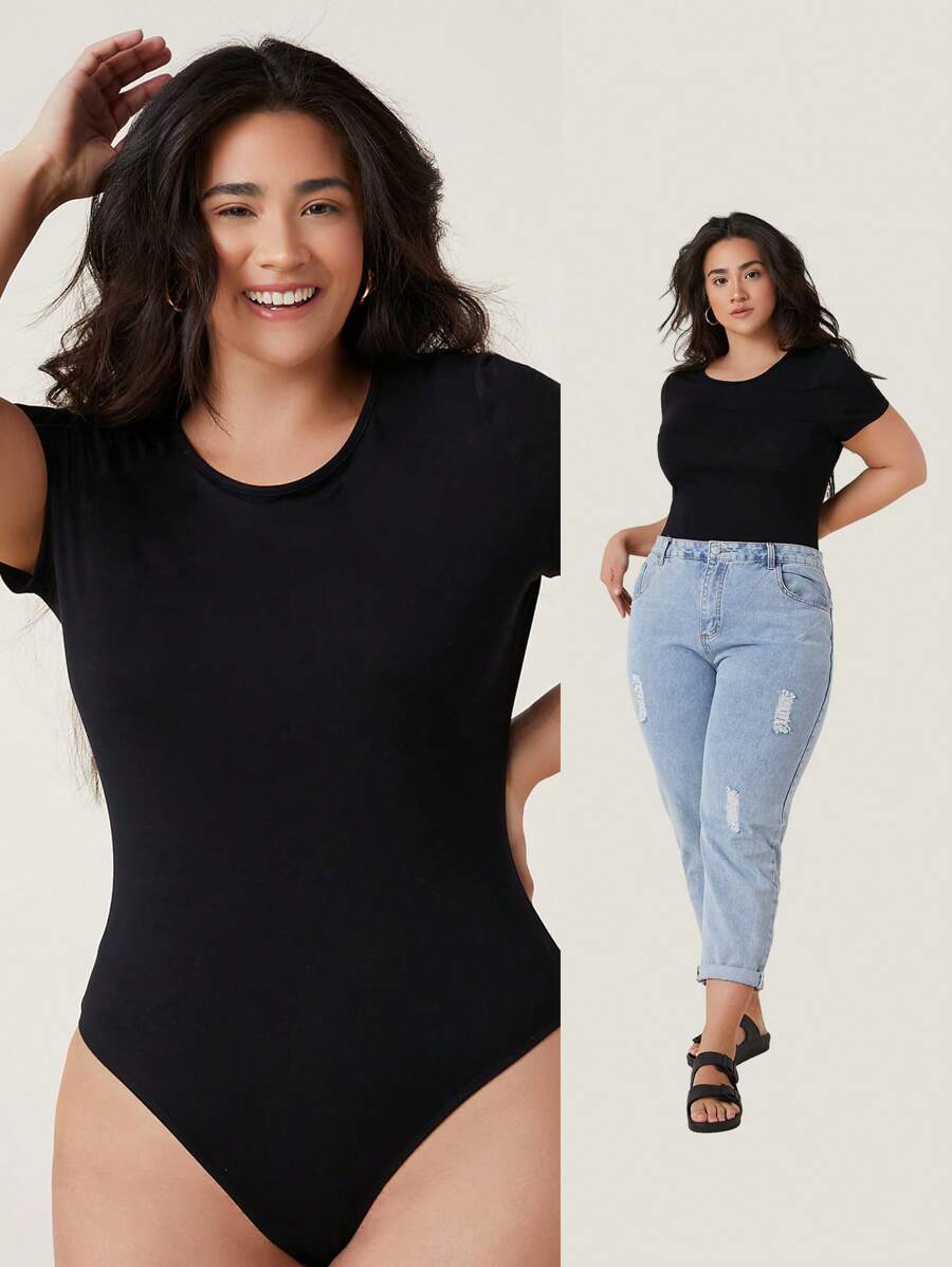 SHEIN BASICS Body ajustado | Moda de Mujer | SHEIN México