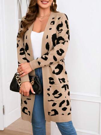 Search leopard cardigan | SHEIN USA