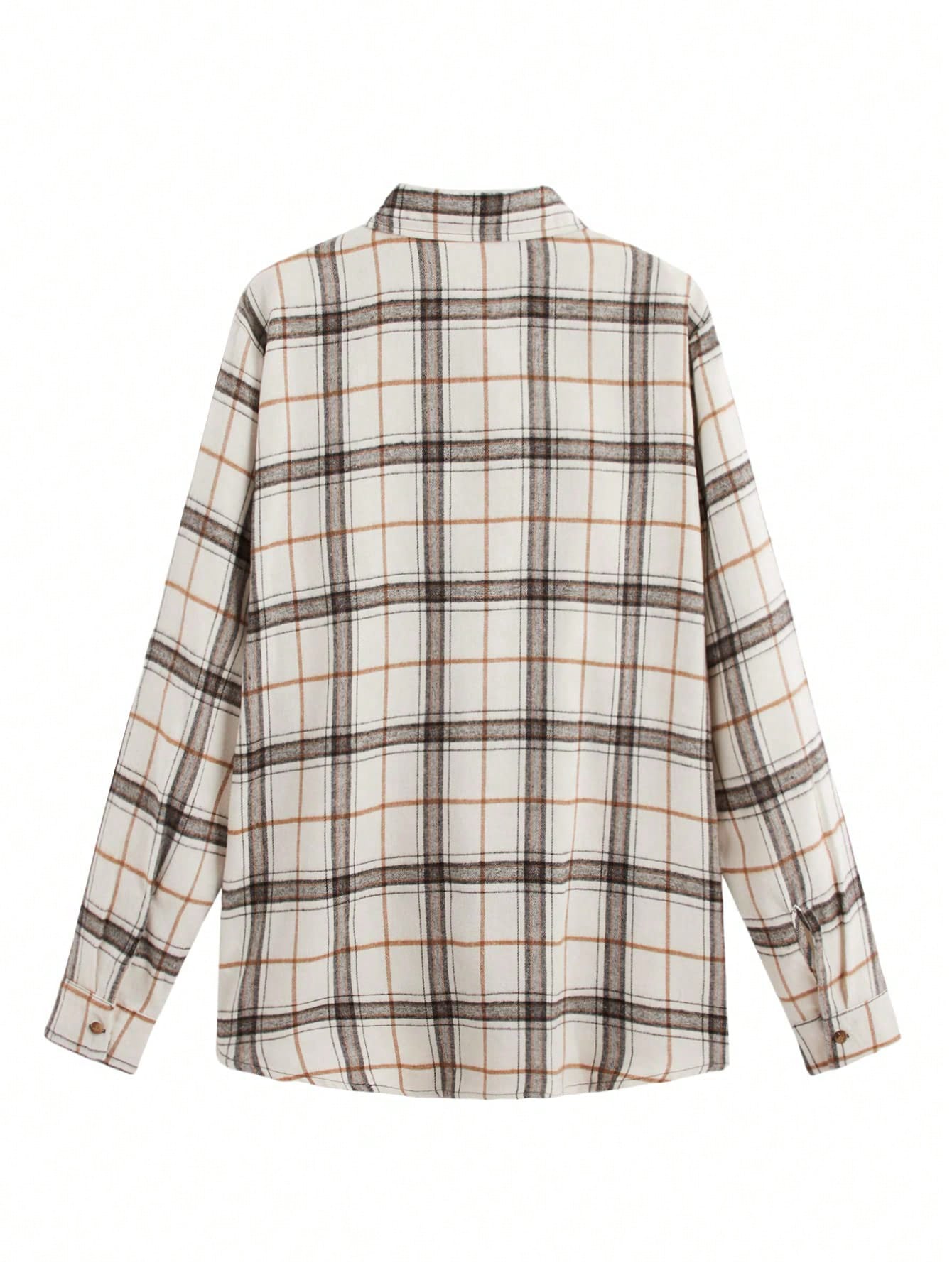 NITAGUT Men Plaid Print Shacket Without Tee | SHEIN USA