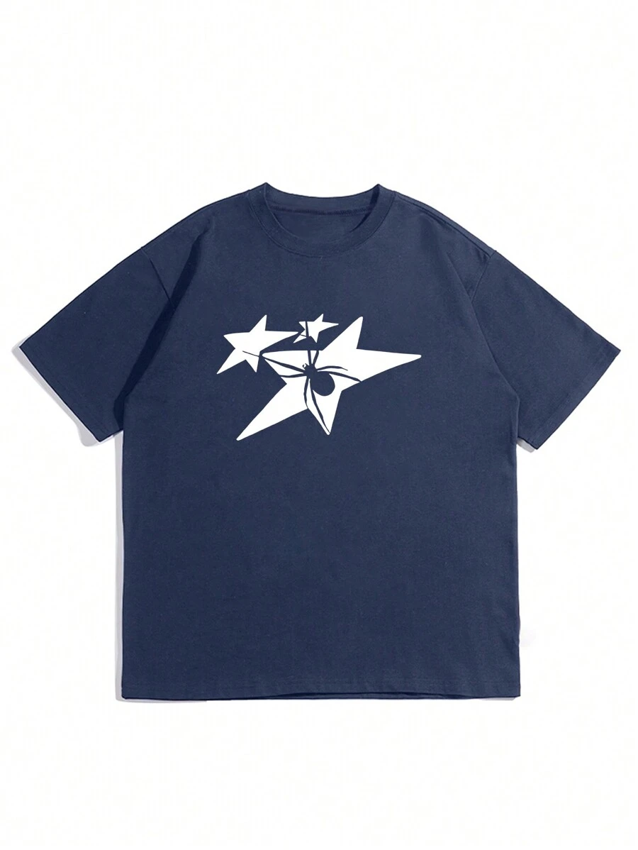 Men Star Print Tee | SHEIN USA