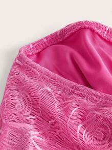 SHEIN ICON Twist Front Lace Tube Top | SHEIN USA