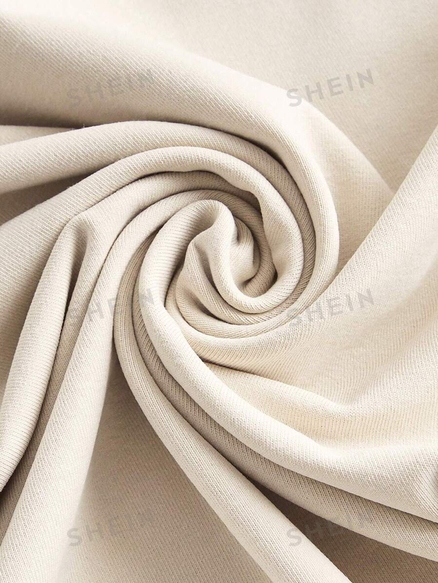 SHEIN EZwear Solid Ribbed Knit Bodycon Dress | SHEIN USA