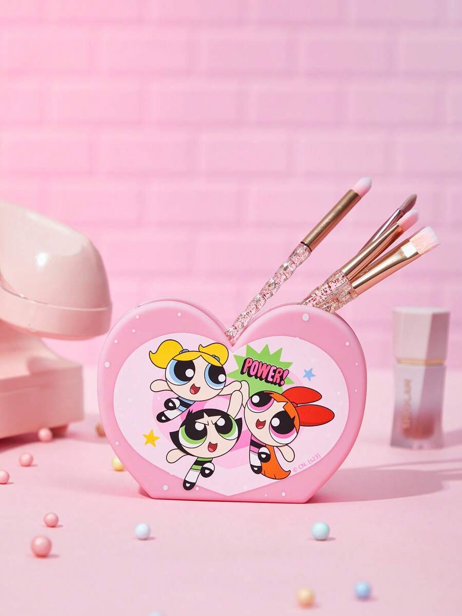 THE POWERPUFF GIRLS X SHEIN Pink Cosmetic Storage Box | SHEIN UK