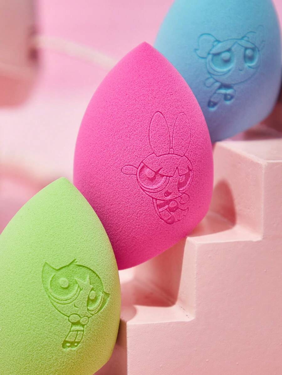 THE POWERPUFF GIRLS X SHEIN 3pcs Blossom, Bubbles, Buttercup Pattern ...