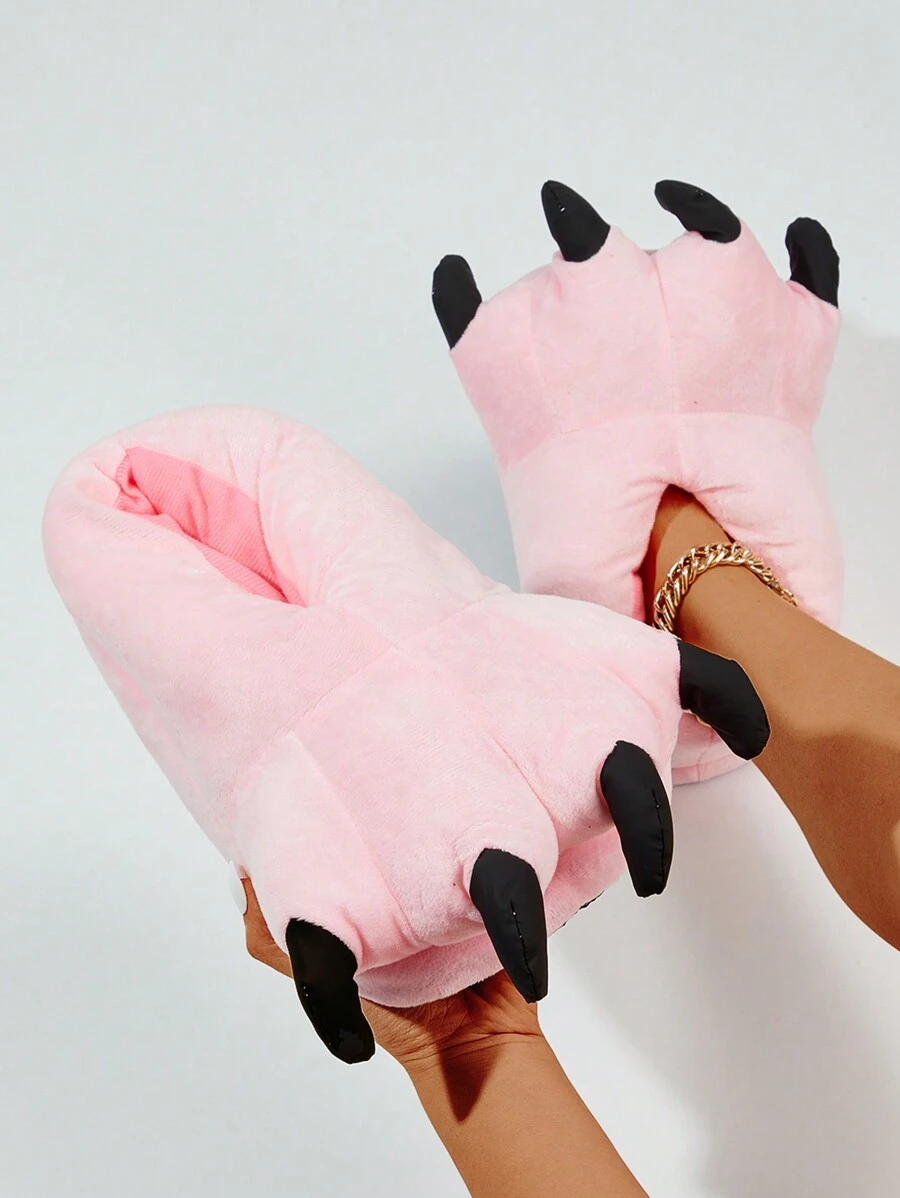 Funny Dinosaur Claw Design Indoor Slippers | SHEIN USA