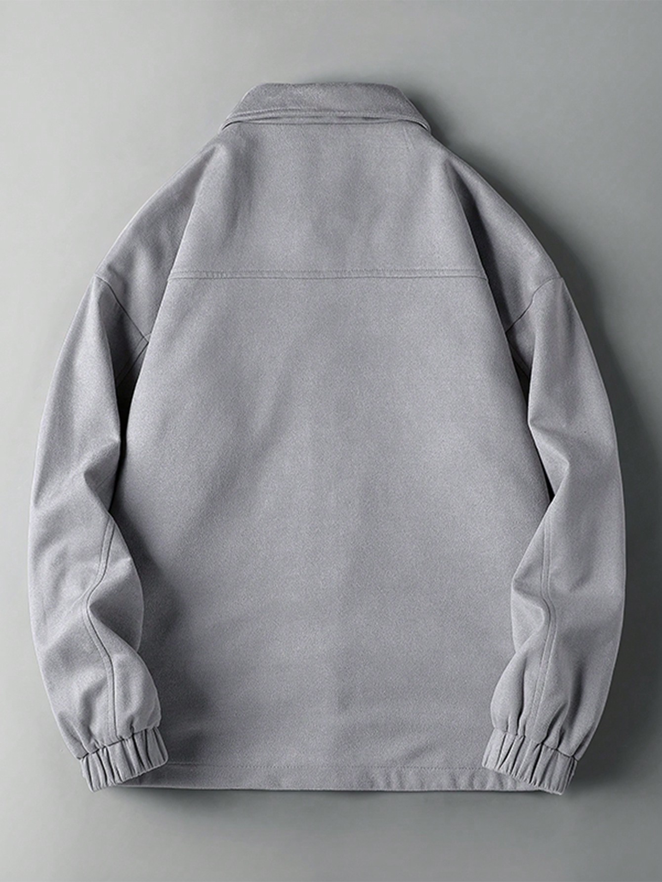 Men Solid Button Front Shacket | SHEIN USA