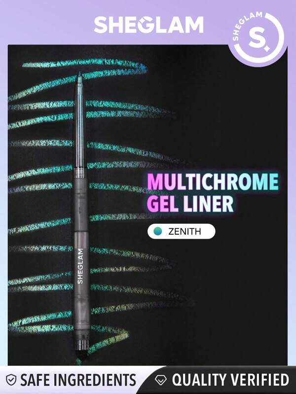 SHEGLAM Chroma Zone Multichrome Gel Liner-Zenith Waterproof Shimmer ...