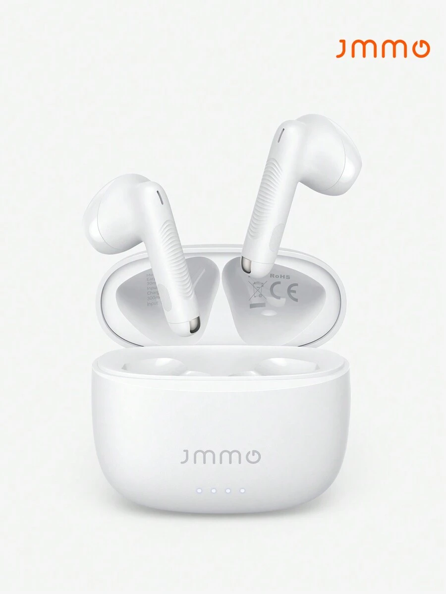 Jmmo Wireless Earbuds 5 3 Touch Control Premium Hi Fi 10mm Dynamic Driver Ipx4 Waterproof