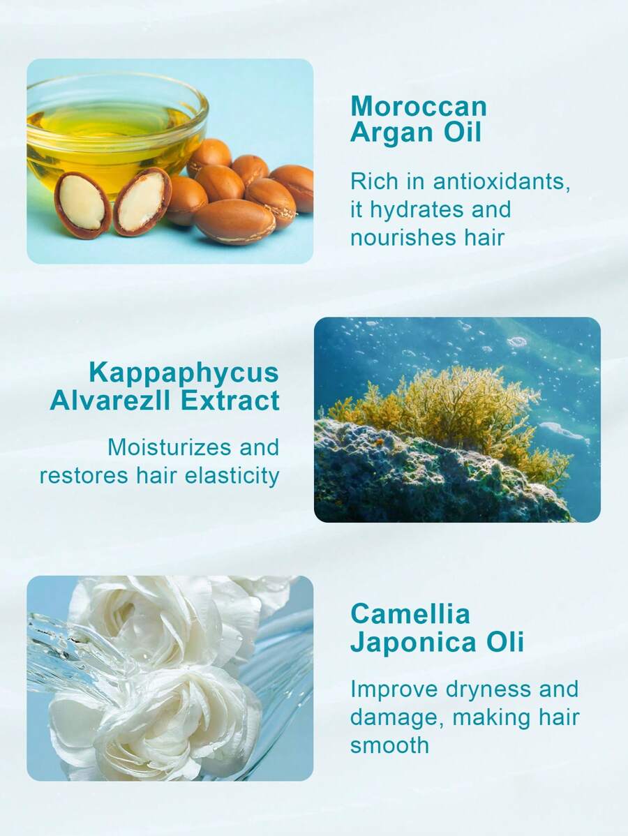 SlowSunday 225g Moroccan Hair Mask Deep Moisturizing Smoothing Cream ...