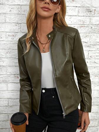 Search Leather jacket | SHEIN USA