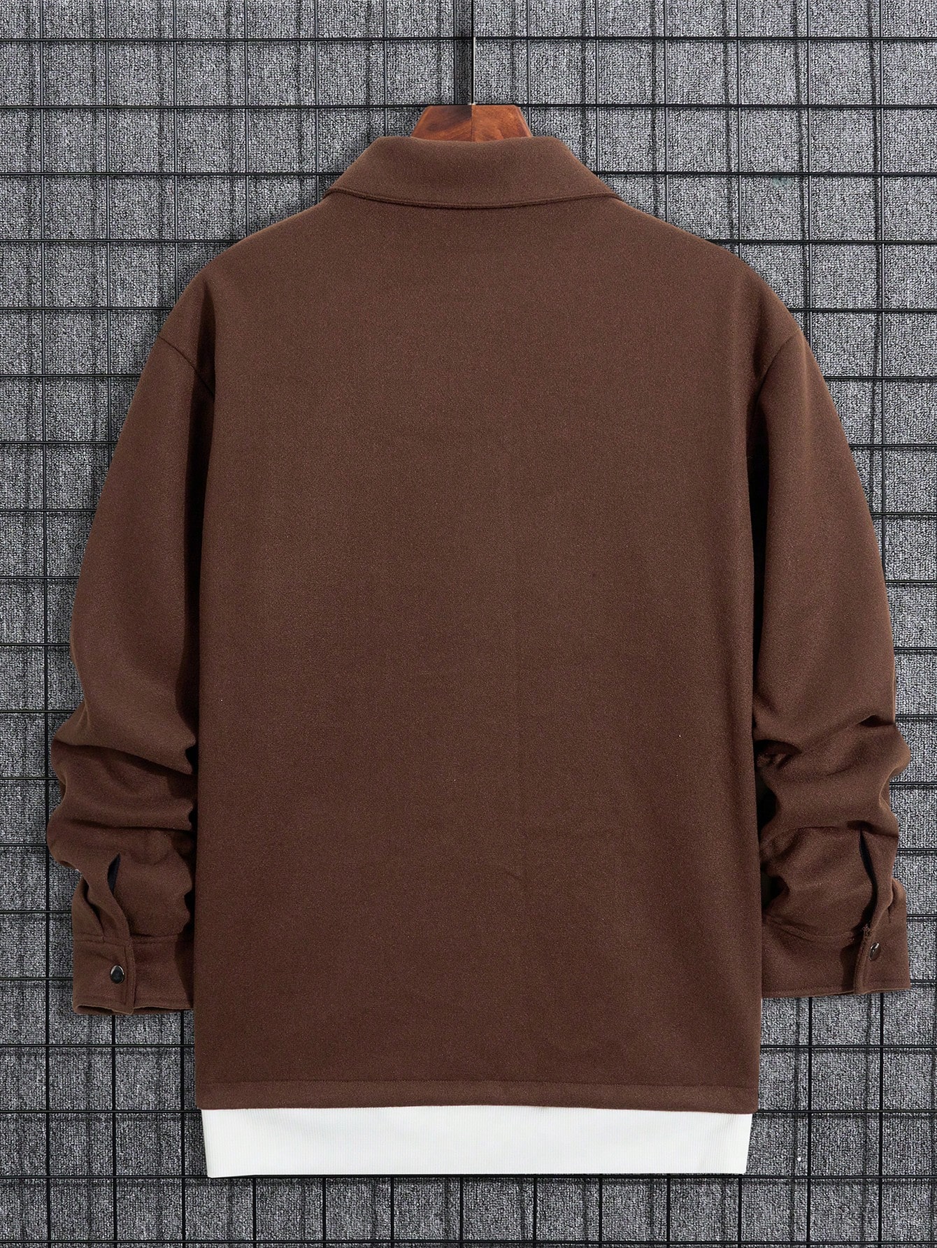 Manfinity Homme Men Solid Flap Pocket Drop Shoulder Shacket | SHEIN USA