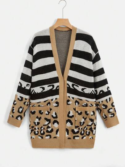 Search leopard cardigan | SHEIN USA